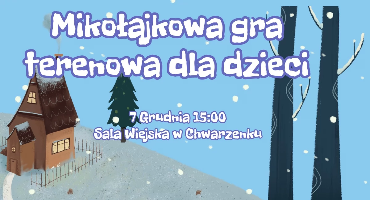Chwarzenko. Mikołajkowa gra terenowa dla dzieci - wiadomości Kościerzyna