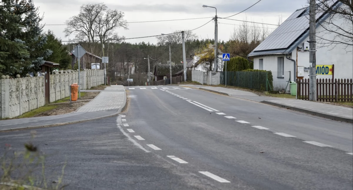 Droga w Borsku jak nowa. Jej przebudowa kosztowała ponad 3,5 mln zł ...